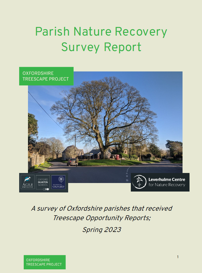 Parish Nature Recovery Survey Report - Leverhulme Centre for Nature ...